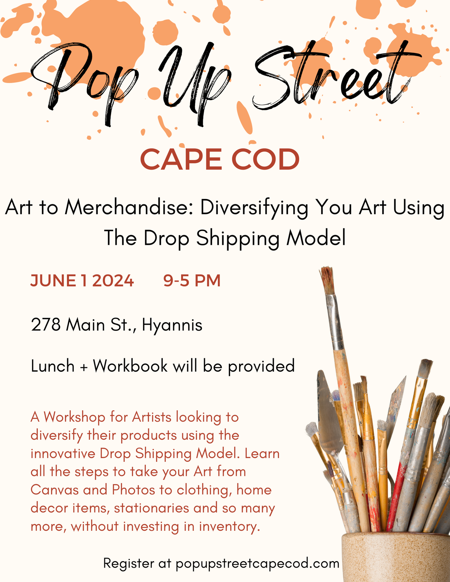 Where food meets art – Pop Up Street Cape Cod